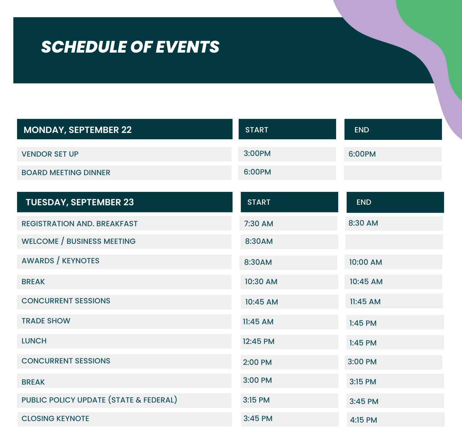 2025 Annual Conference + Vendor Showcase